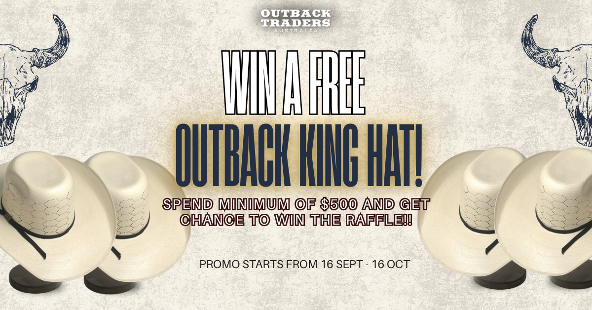 Free Outback King Hat Raffle Promo
