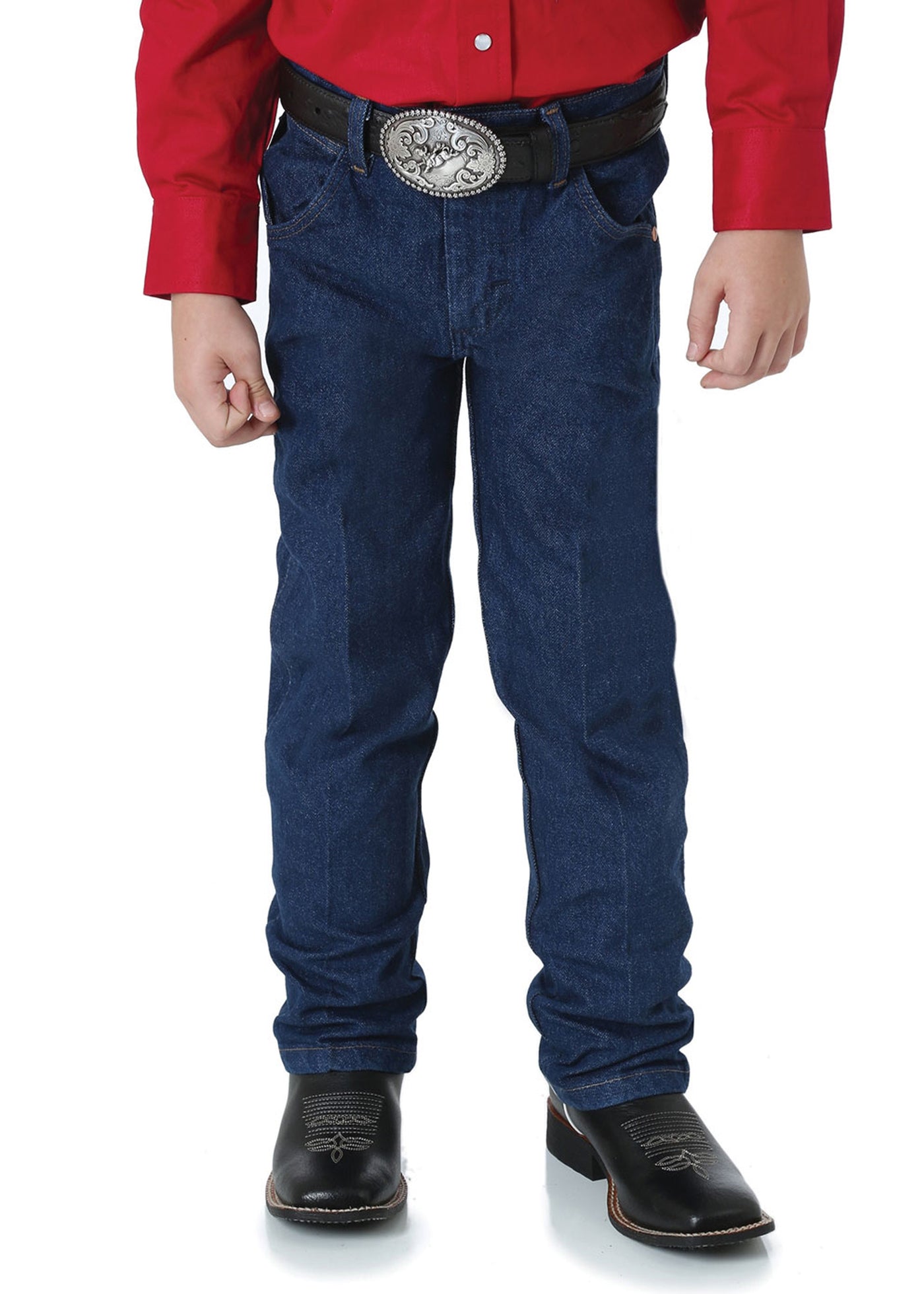 Wrangler | Boy's Cowboy Cut | Original Fit Jean | Pre-washed Indigo