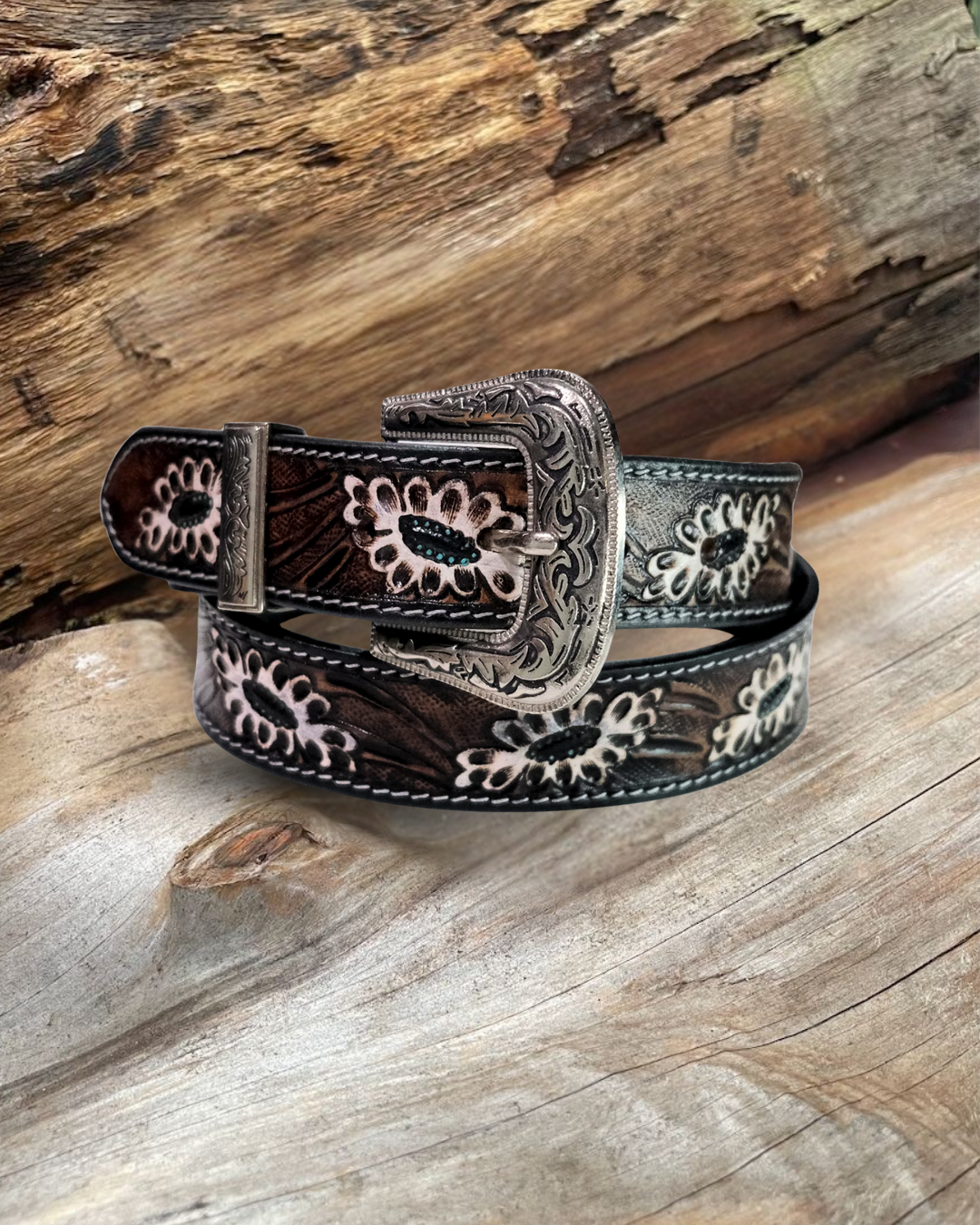 Outback King | Daisy Delight Western Belt | Outback Traders