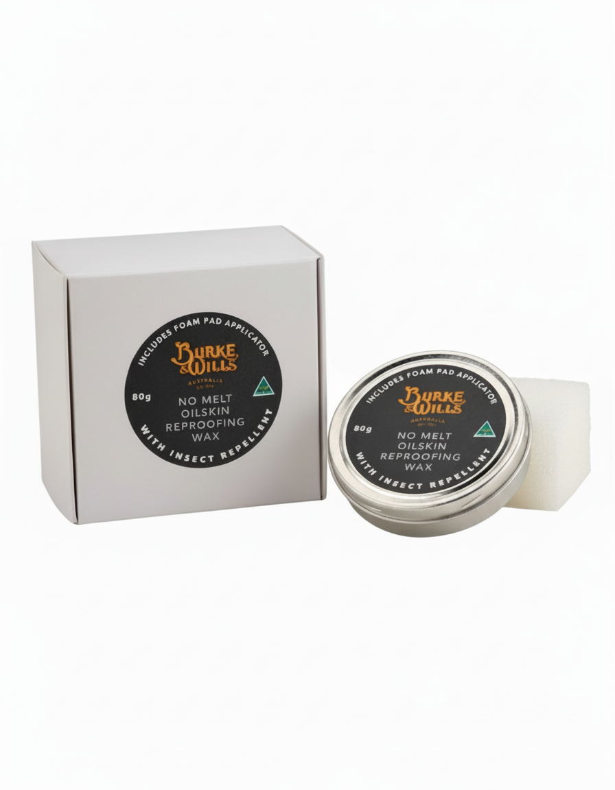 Burke & Wills | Oilskin Re-Proofing Wax | 80gm