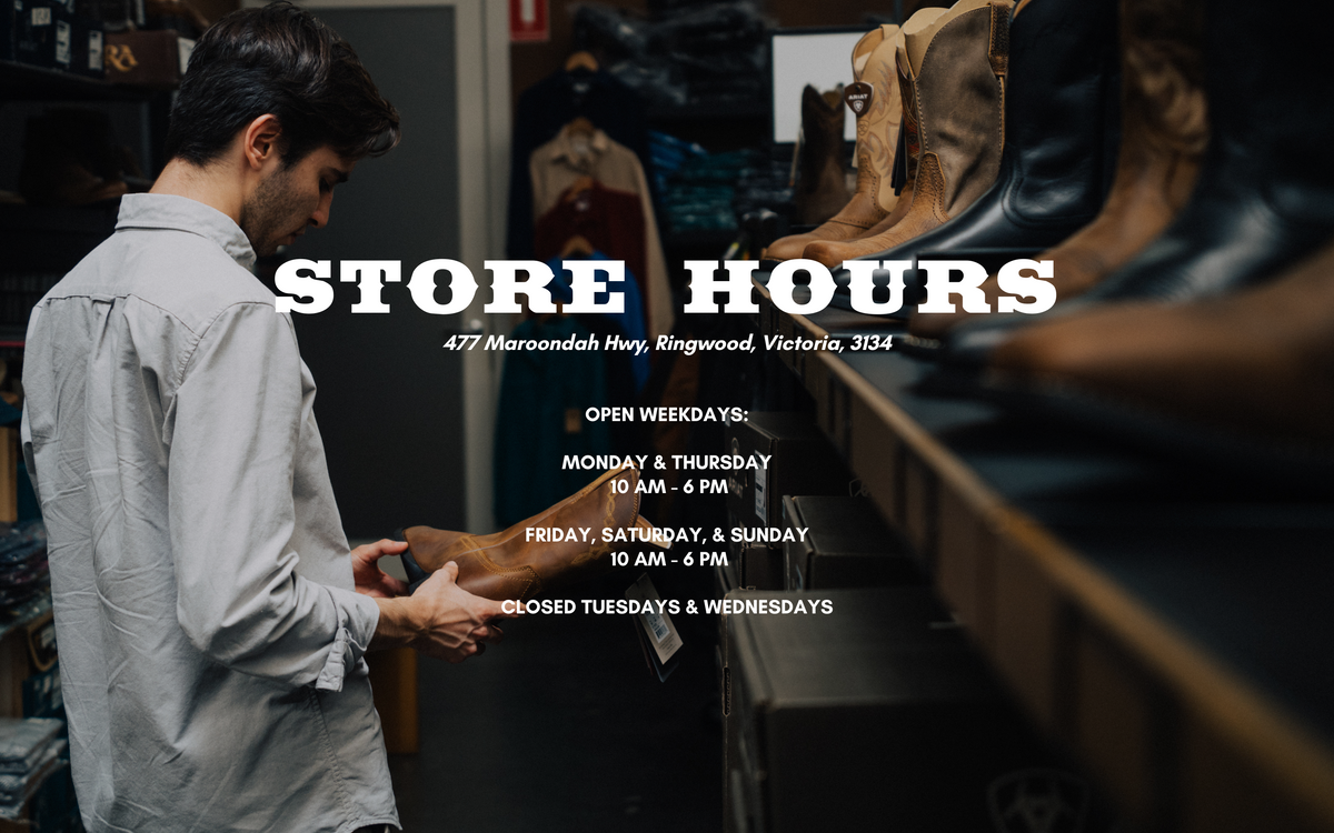 Cowboy Boots - Mens & Womens Western Boots Australia | Outback Traders