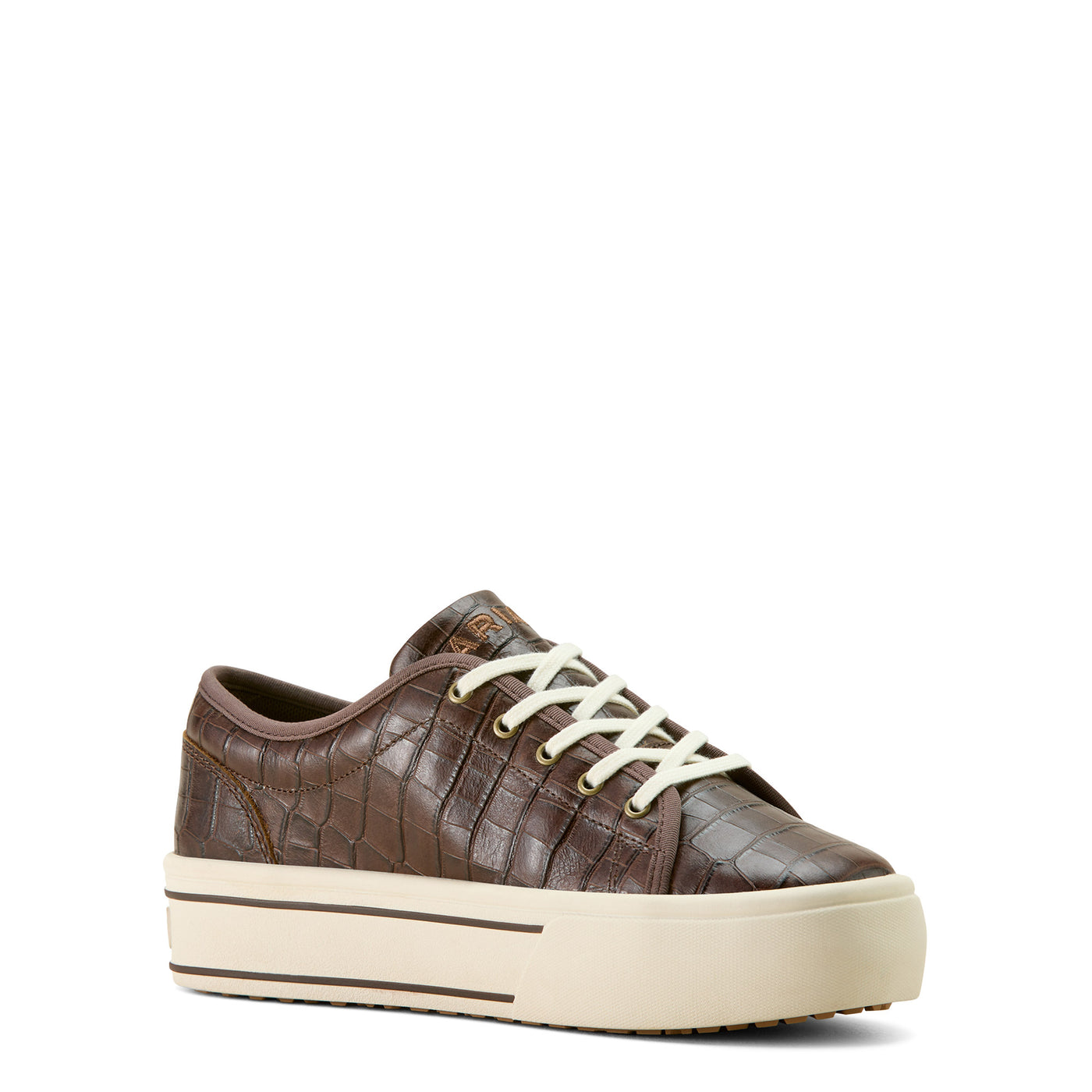 Ariat | Women's Skylar Shoe | Luxe Espresso Croc Print