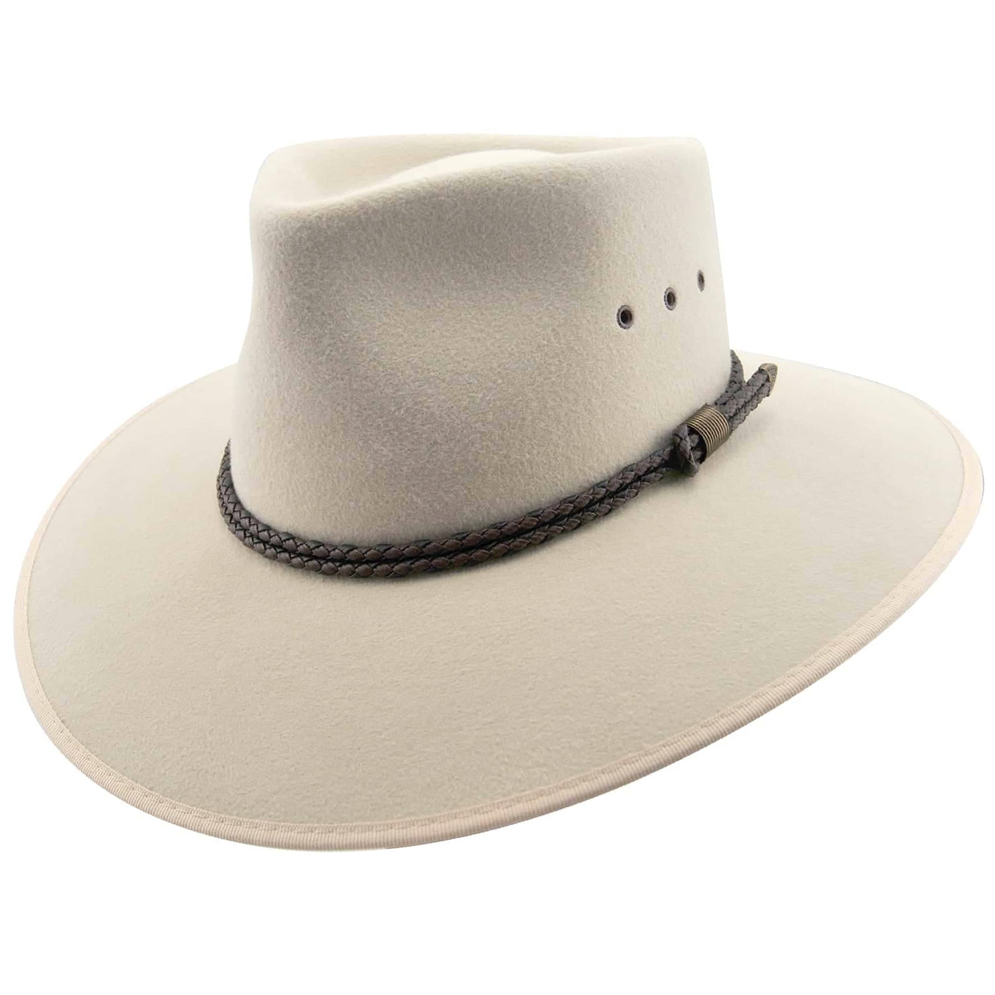Statesman Hats | Countryman Wool Felt in Cream Colour